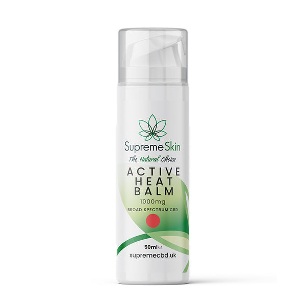 CBD Active Heat Balm 50ml (1000mg) – SupremeCBD